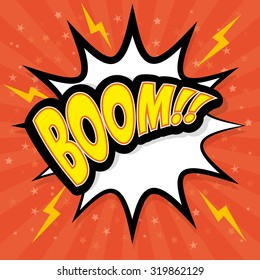 Pop Art Comic Design Vector Illustration Stock Vector (Royalty Free ...