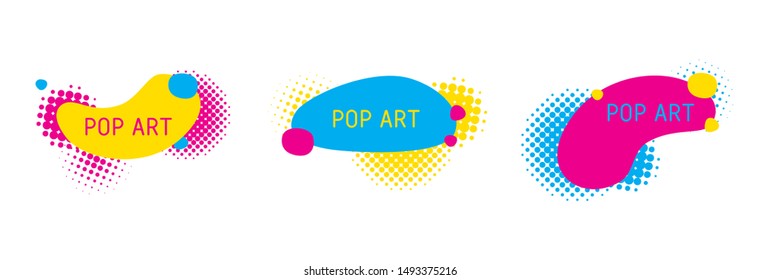 Pop Art Logo Design Vector Template Stock Vector (Royalty Free ...
