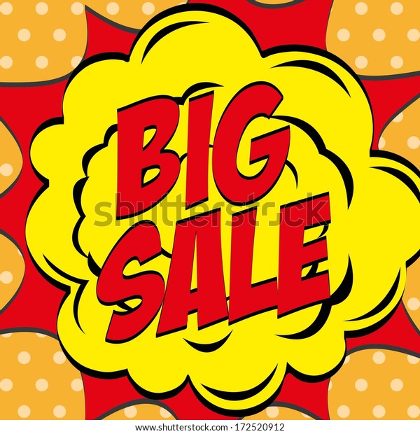 Pop Art Over Dotted Background Vector Stock Vector (Royalty Free ...