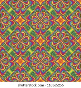 Pop Art Pattern Funky Disco Style Stock Vector (Royalty Free) 118365256 ...