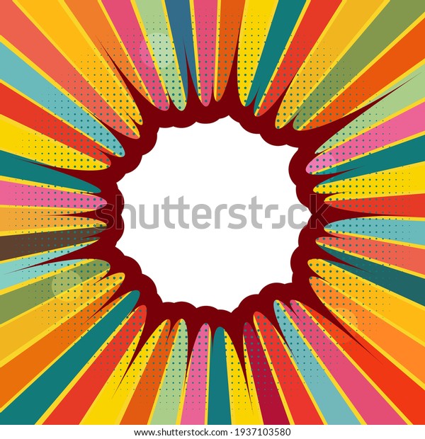 Pop Art Retro Comic Vintage Vector Stock Vector (Royalty Free ...
