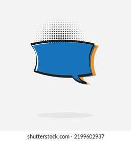 Pop Art Text Box Bubble Box Stock Vector (Royalty Free) 2199602937 ...