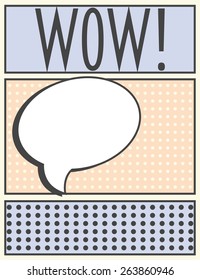 Pop Art Text Bubble Illustration Vector Stock Vector (Royalty Free ...