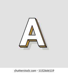 Vector Modern Bold Font Alphabet Stock Vector (Royalty Free) 1566190330