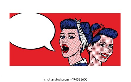 1,797 Two women talking sketch Images, Stock Photos & Vectors ...