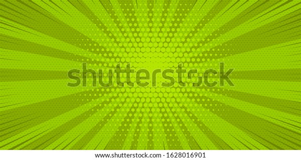 Pop Art Yellow Comics Book Cartoon Stock Vector (Royalty Free ...