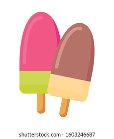Ice Lolly Vector Illustration Isolated On Stock Vector (Royalty Free ...