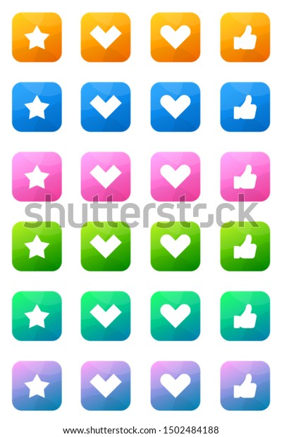 Popular Icons Set Ui Kit Symbols Stock Vector (Royalty Free) 1502484188