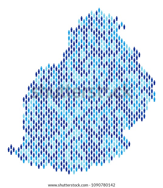 Population Mauritius Island Map Demography Vector: เวกเตอร์สต็อก (ปลอด ...