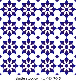 Porcelain China Pattern Chinese Ceramic Background Stock Vector ...