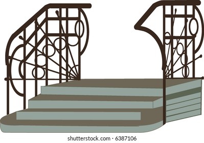 Porch Stock Vector (Royalty Free) 6387106 | Shutterstock