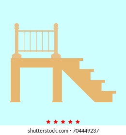 Porch Set Icon Stock Vector (Royalty Free) 704449237 | Shutterstock