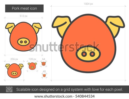 Meat icons Stock Images - Search Stock Images on Everypixel