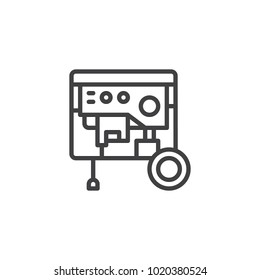 Industry Panel Machine Industrial Automation Robot Stock Vector ...
