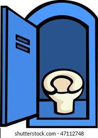 183 Porta potty Stock Vectors, Images & Vector Art | Shutterstock