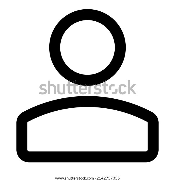 Portrait Classic User Online Profile Picture Stock Vector (Royalty Free ...