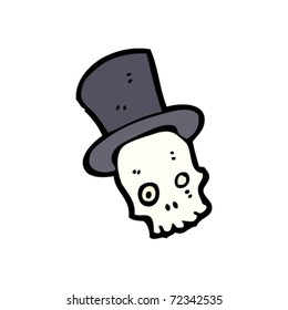 Posh Skull Cartoon Stock Vector (Royalty Free) 72342535 | Shutterstock