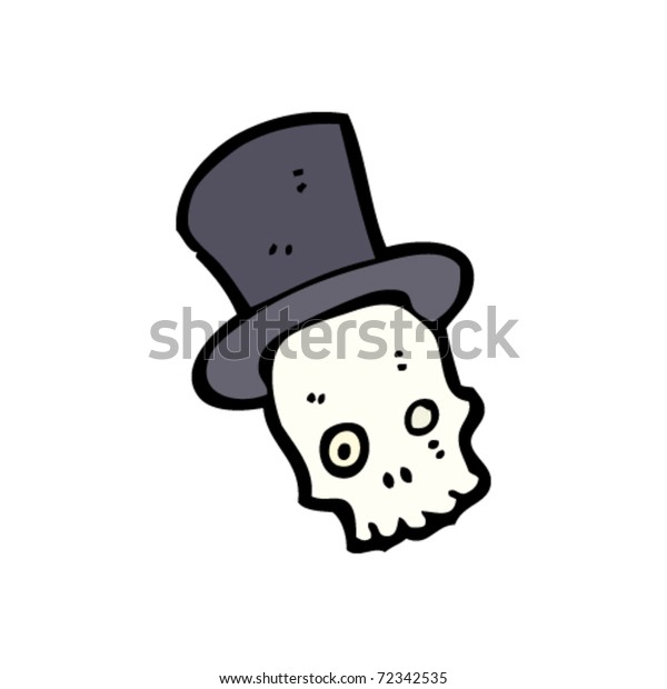 Posh Skull Cartoon Stock Vector (Royalty Free) 72342535 | Shutterstock