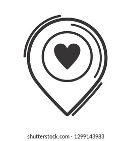 Position Love Lineart Stock Vector (Royalty Free) 1299143983 | Shutterstock