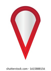 Position Pin Gps Mark Icon Vector Stock Vector (Royalty Free ...