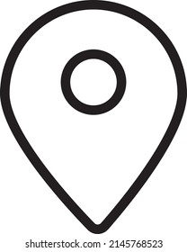 Position Place Icon Pictogram Vector Illustration: เวกเตอร์สต็อก (ปลอด ...