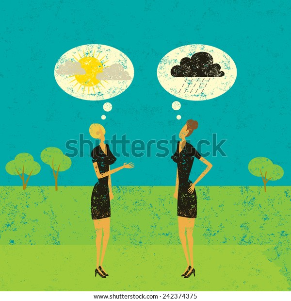 Positive Negative Predictions Stock Vector (Royalty Free) 242374375 ...