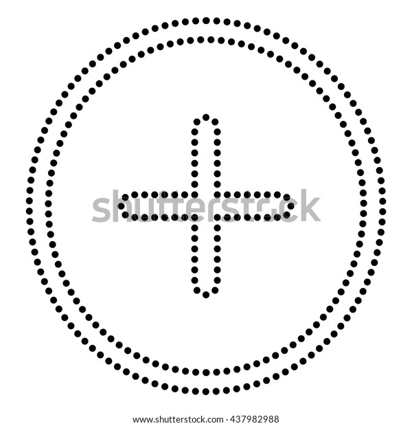 Positive Symbol Plus Sign Stock Vector (Royalty Free) 437982988 ...
