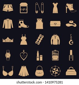Possessions Icons Set Simple Set 25 Stock Vector (Royalty Free ...