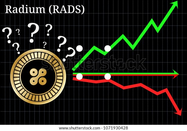 Possible Graphs Forecast Radium Rads Down Stock Vector (Royalty Free ...