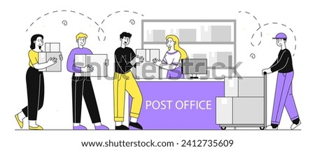 Post Office Drawing | Free download on ClipArtMag