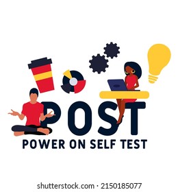 Post Power On Self Test Acronym Stock Vector (Royalty Free) 2150185077 ...