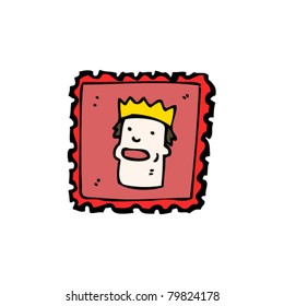 Postage Stamp Cartoon Stock Vector (Royalty Free) 79824178 | Shutterstock