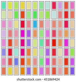 Postage Stamps Backgrounds Stock Vector (Royalty Free) 451869424 ...