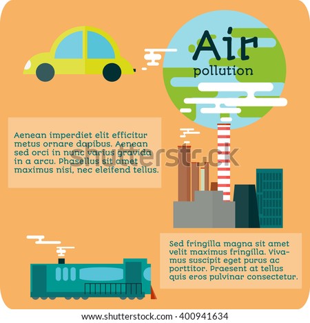 Poster Air Pollution 库存矢量图（免版税） 400941634 - Shutterstock