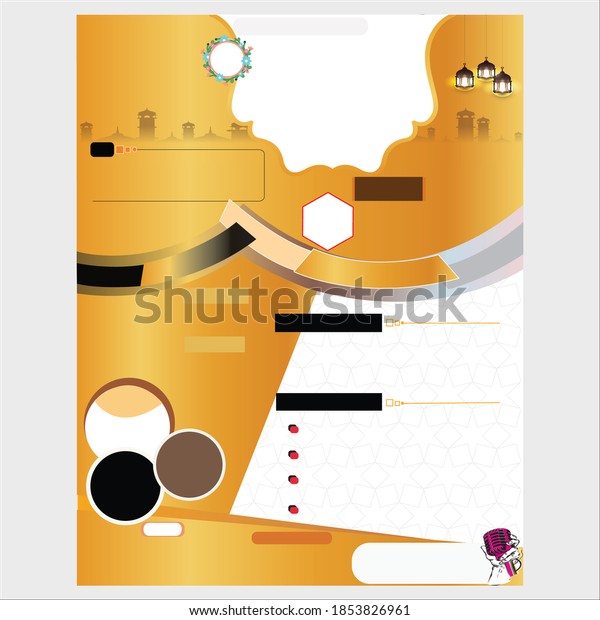 Poster Background Ai File Design Stock Vector (Royalty Free) 1853826961 ...