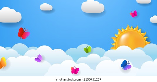 5,238 Rainbow clouds border Images, Stock Photos & Vectors | Shutterstock