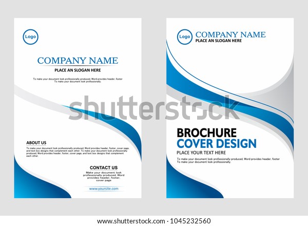 Poster Flyer Pamphlet Brochure Cover Design Stock Vector (Royalty Free ...