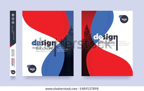 Poster Flyer Pamphlet Brochure Cover Design: เวกเตอร์สต็อก (ปลอดค่า ...