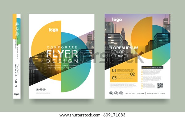poster flyer pamflet brochure cover ontwerp lay-out ruimte voor foto ...