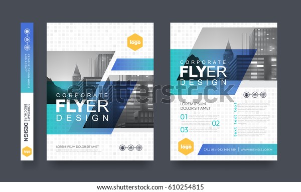 poster flyer pamflet brochure cover ontwerp lay-out ruimte voor foto ...