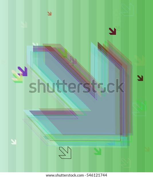 Poster Simple Invitation Smart Notice Between Stock Vector (Royalty ...