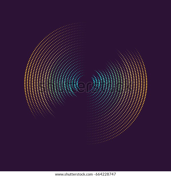 Poster Sound Wave Vector Illustration Music Stock Vector (Royalty Free ...
