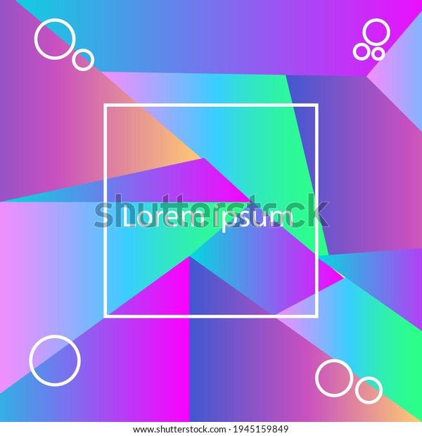 Poster Template Design Background Graphic Poster Stock Vector (Royalty ...