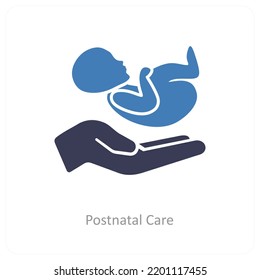 Postnatal Care Child Icon Concept Stock Vector (Royalty Free ...