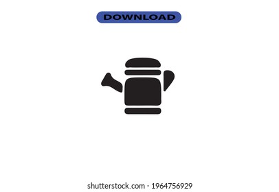Pot Water Icon Logo High Resolution Stock Vector (Royalty Free ...
