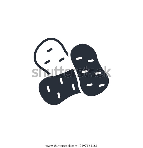 Potato Icons Symbol Vector Elements Infographic Stock Vector (Royalty ...