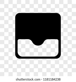Pothole Vector Icon Isolated On Transparent Stock Vector (Royalty Free ...