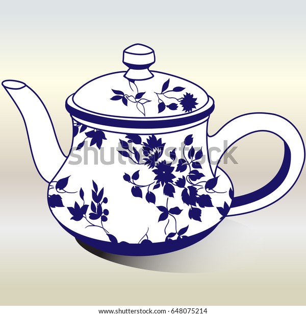 Pottery Hand Drawing Vector Porcelain: เวกเตอร์สต็อก (ปลอดค่าลิขสิทธิ์ ...