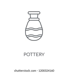 Pottery Icon Black Filled Vector Illustration Stock Vector (Royalty ...