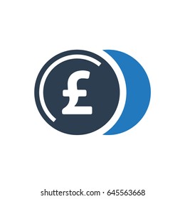 Pound Coin Icon Icon Stock Vector (Royalty Free) 645563668 | Shutterstock